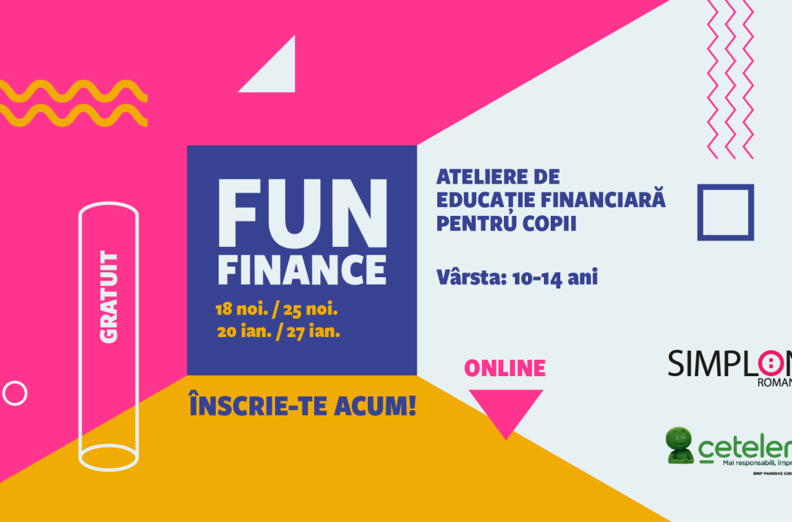 Fun Finance – Ateliere de educație financiară pentru copii – EduVox