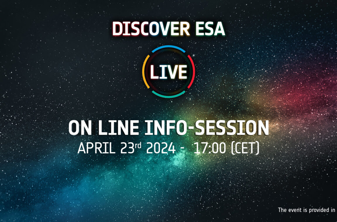 Invitation to teachers: Discover ESA Live info-session, 23 April – EduVox